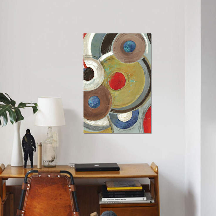 East Urban Home Orbis of Tones by PI Studio - Gallery-Wrapped Canvas Giclee Print | Wayfair